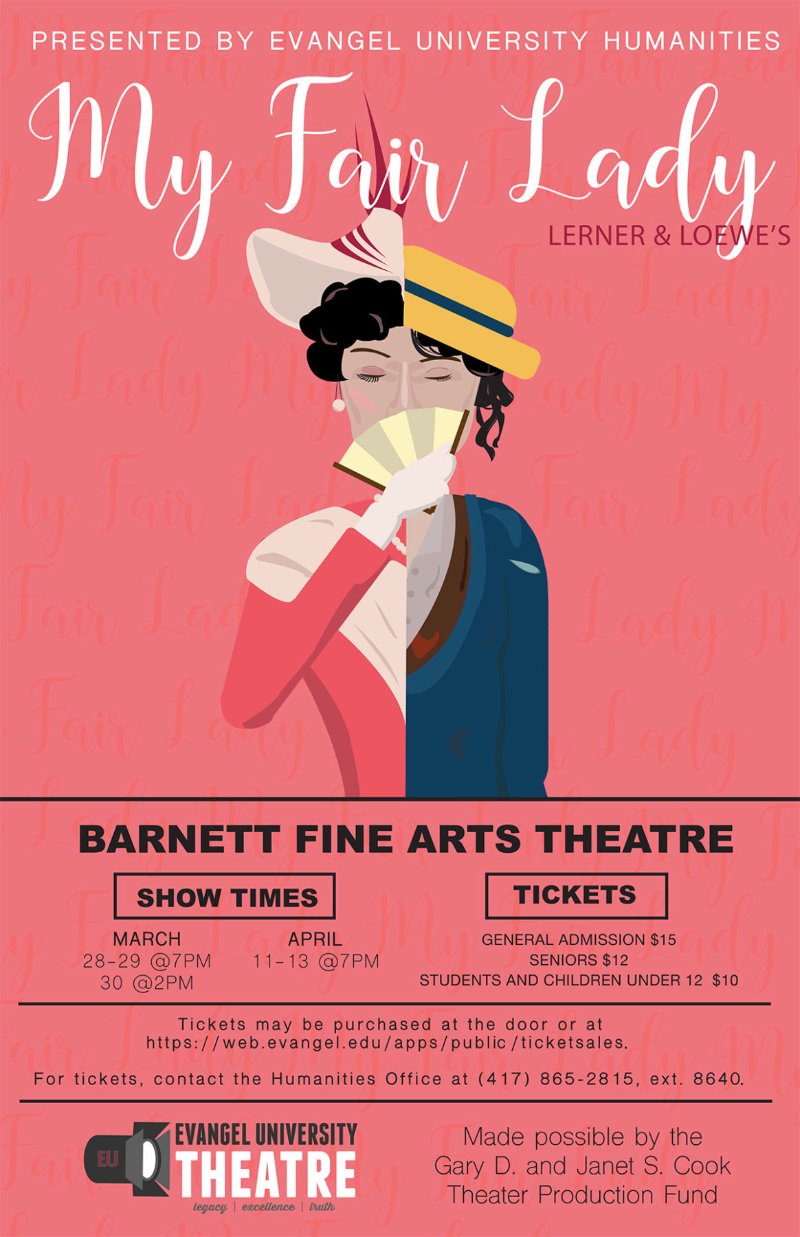 “My Fair Lady” to be performed at Evangel University - Evangel University