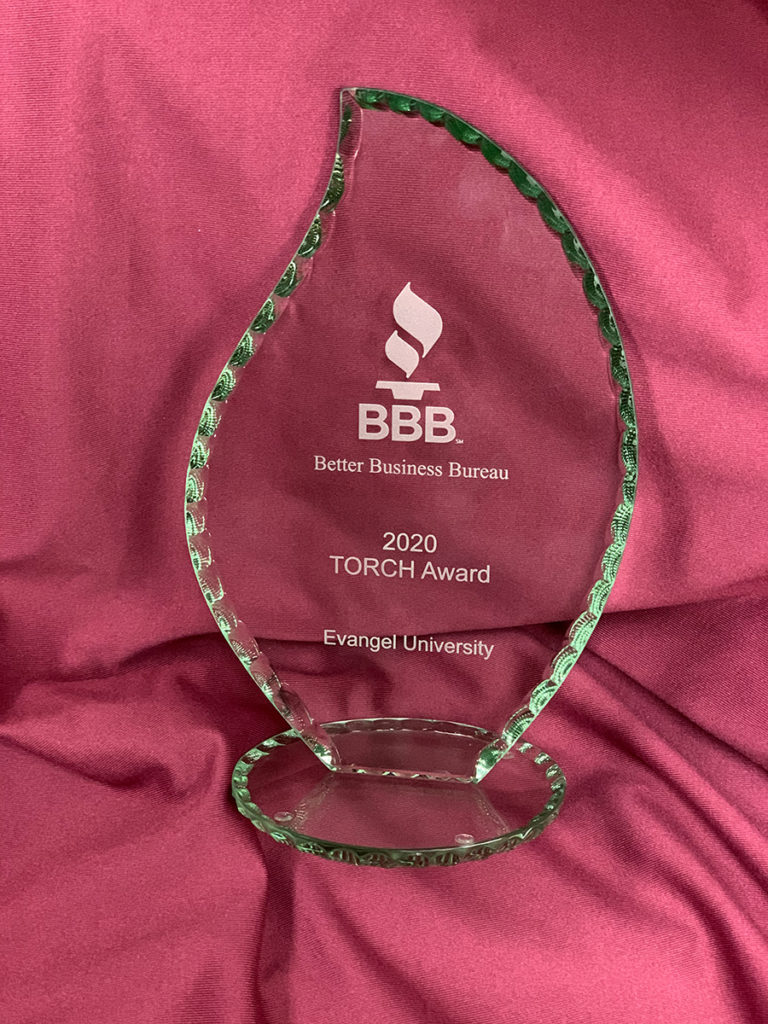 Evangel University honored with BBB TORCH Award - Evangel University