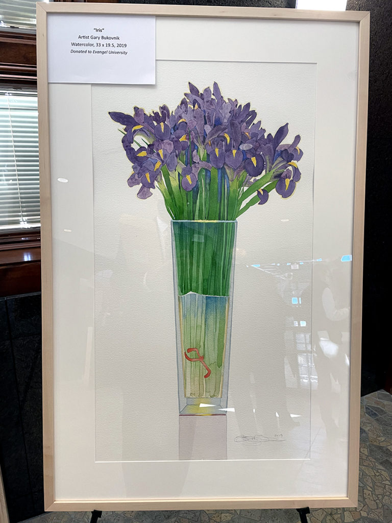 Sam & June Hamra: Evangel receives gift of art by contemporary American ...