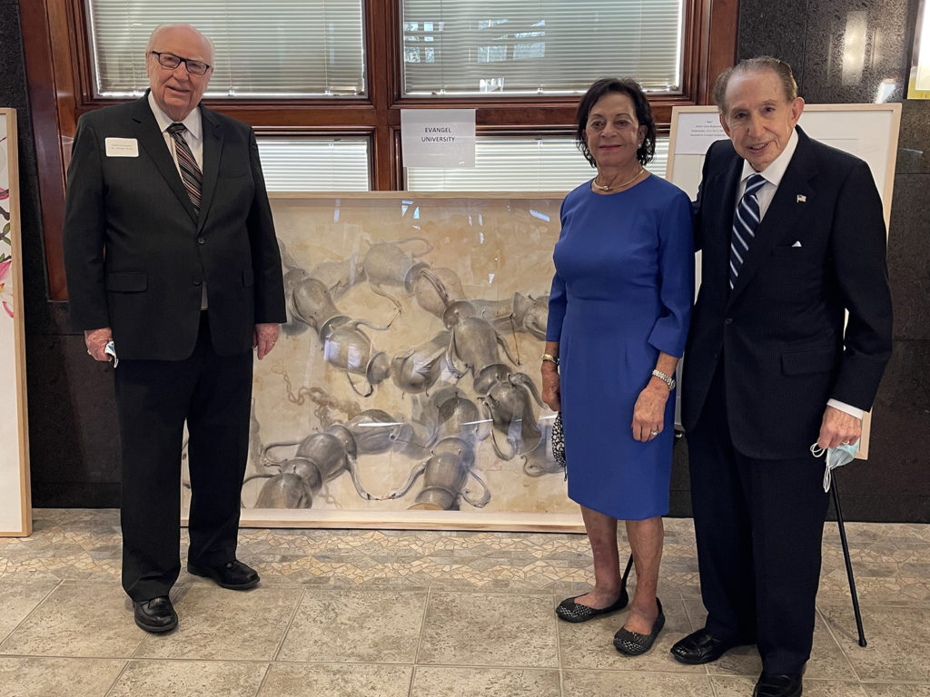 Sam & June Hamra: Evangel receives gift of art by contemporary American ...