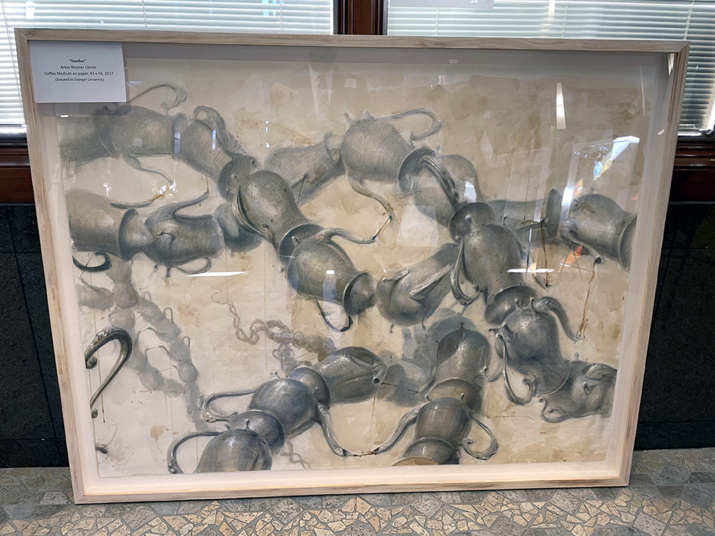 Sam & June Hamra: Evangel receives gift of art by contemporary American ...