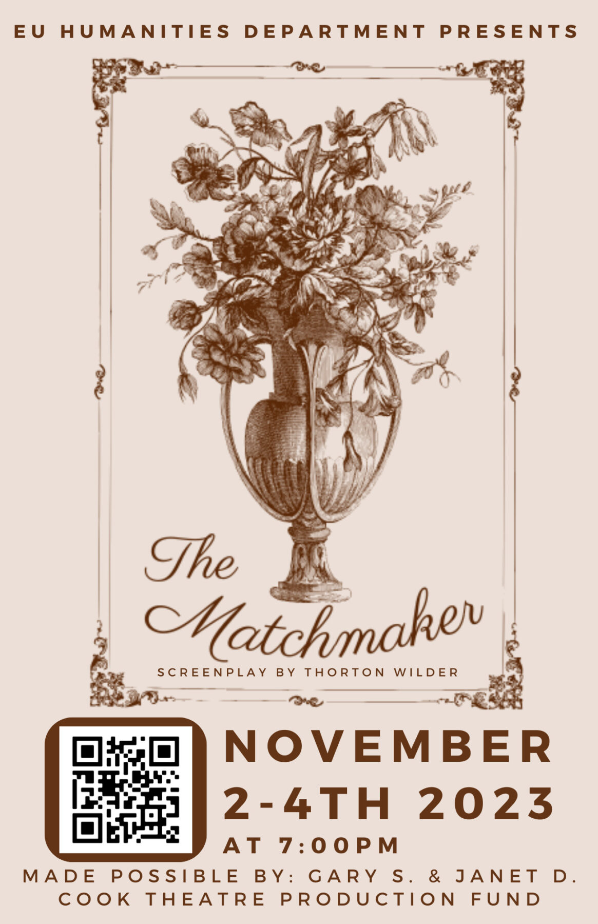 Evangel University Theatre presents “The Matchmaker” - Evangel University