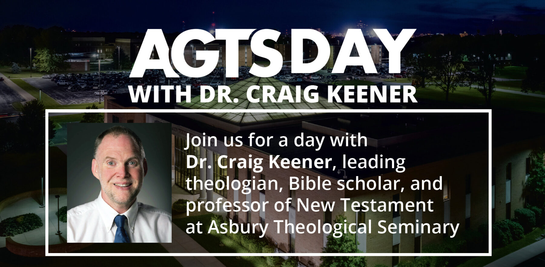 A Talk with Dr. Craig Keener - Evangel University