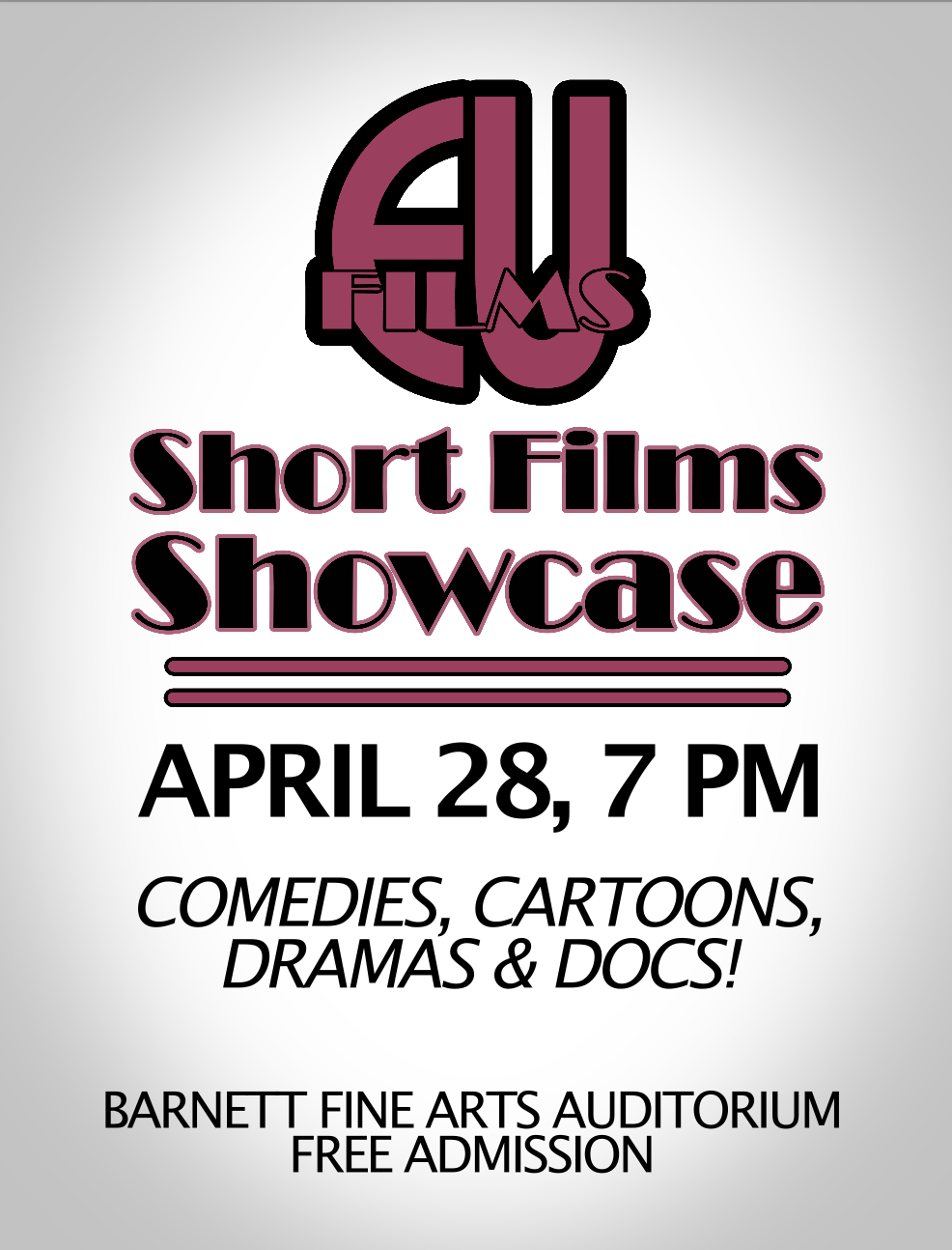 EU Films Presents the Short Films Showcase - Evangel University